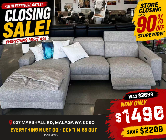 Perth Furniture Outlet Store: Shop Our Factory Discount Sale